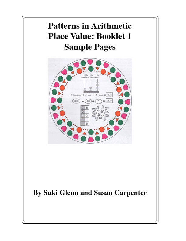Place Value Booklet 1 Sample – Free Printable Base Ten Math PDF ...
