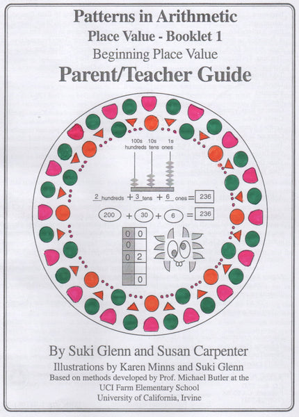Place Value: Booklet 1 - Parent/Teacher Guide – Pattern Press