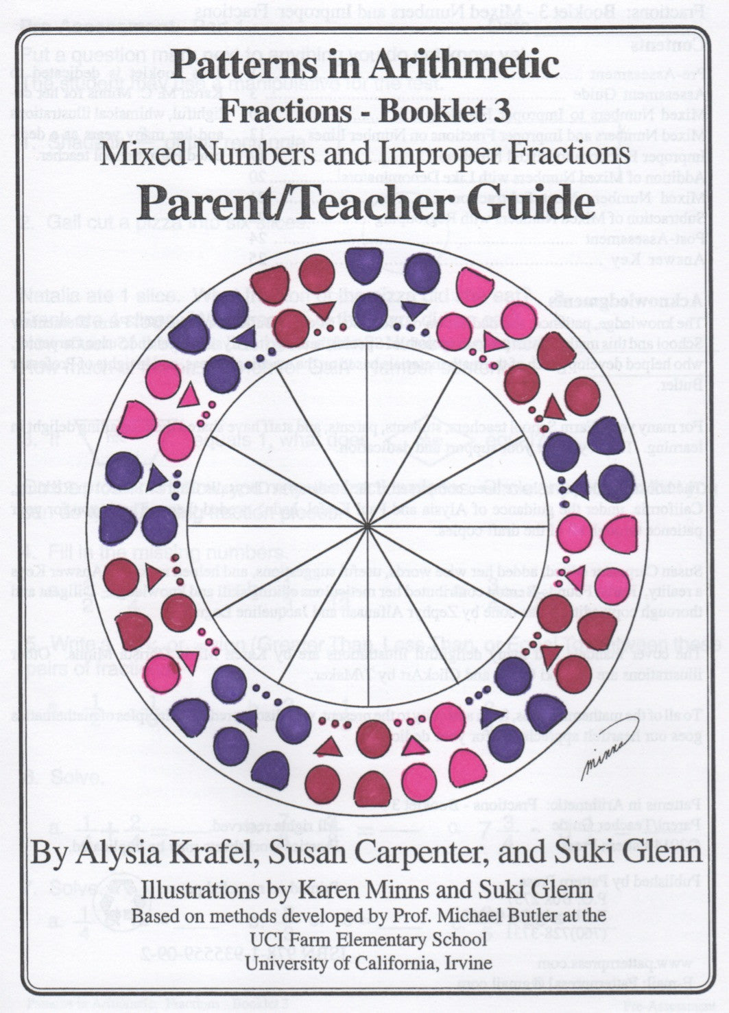 Fractions: Booklet 3 - Hands-On Math Curriculum – Pattern Press