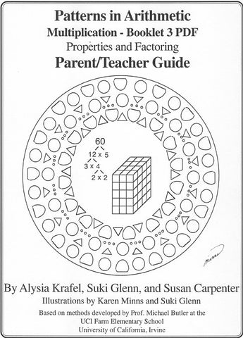 Multiplication: Booklet 1 - Parent/Teacher Guide – Pattern Press