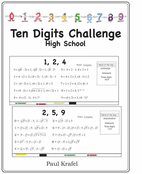 Ten Digits/High School – Pattern Press