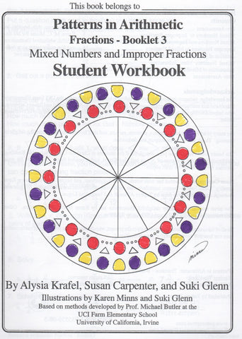 Fractions: Booklet 3 - Student Workbook – Pattern Press